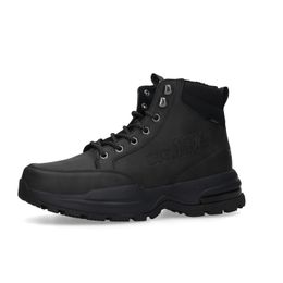 Winterboots Dockers by Gerli, Herren, Gr. 40, schwarz, Nubuklederimitat, Textil, Schuhe, Schnürboots mit Warmfutter