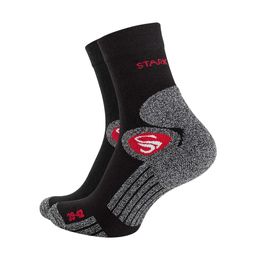 Stark Soul&reg; Stark Soul Socken Damen Gr&ouml;&szlig;e 43/46 graumeliert / rot / schwarz / wei&szlig;