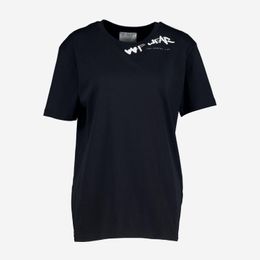 OOF Wear Schwarzes T-Shirt mit Logo