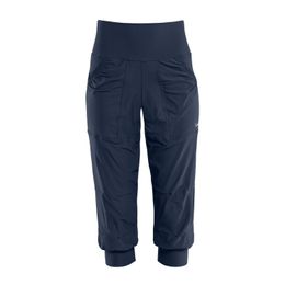 Sporthose WINSHAPE "Functional Comfort ¾ Leisure Trousers LEI201C", Damen, Gr. XXL, Normalgrößen, grau (anthrazit), 85% Polyester, 15% Elasthan, Hosen Sporthose, High Waist