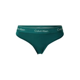 Calvin Klein Underwear String Damen Gr&ouml;&szlig;e XS gr&uuml;n / wei&szlig;
