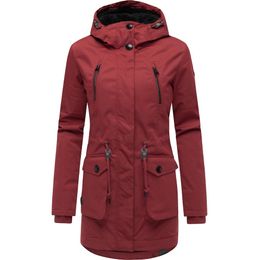 Ragwear Winter Jacket 'Ellsa' female Red size L