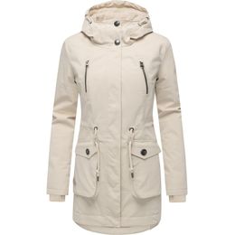 Ragwear Winter Jacket 'Ellsa' female Beige size 4XL