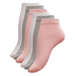 Vincent Creation Socken 'Bambus' Damen Gr&ouml;&szlig;e 35/38 grau / greige / rosa