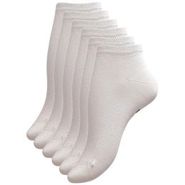 Vincent Creation Socken 'Bambus' Damen Gr&ouml;&szlig;e 35/38 wei&szlig;