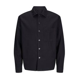 Jack & Jones Jack & Jones Button Up Shirt 'JJEURBAN EDGE' male Black size XL