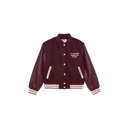 ONLY GIRLS &Uuml;bergangsjacke 'WESTCOAST' M&auml;dchen Gr&ouml;&szlig;e 134 beige / brombeer