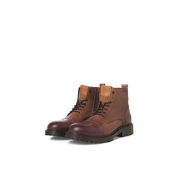 Jack & Jones JACK & JONES Herren Schn&uuml;rboots "JFWTREMOR", Gr. 41cognac used, Leder, Schuhe, mit Innenrei&szlig;verschluss