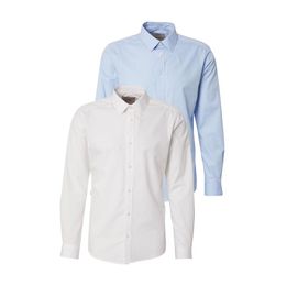 Only & Sons Only & Sons Button Up Shirt 'ONSFLORIAN' male Blue, White size XXL