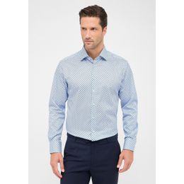 Langarmhemd Eterna "MODERN FIT", Herren, Gr. 44, Normalgr&ouml;&szlig;en, himmelblau, Twill, 100% Baumwolle, tailliert, Manschette, Hemden, NON IRON (b&uuml;gelfrei)