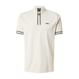 BOSS Funktionsshirt 'Pariq' Herren Gr&ouml;&szlig;e L creme / schwarz