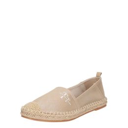 Tom Tailor Espadrilles Damen Größe 38 gold / weiß