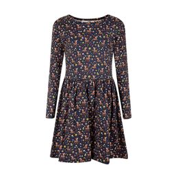Sommerkleid happy girls "dress", M&auml;dchen, Gr. 98, EURO-Gr&ouml;&szlig;en, blau (navy), Stoff, 100% Baumwolle, normal, Kleider Sommerkleid