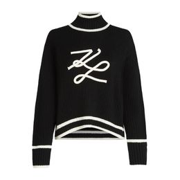 K by KARL LAGERFELD Karl Lagerfeld Pullover Damen Größe XS schwarz / weiß
