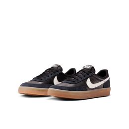 Sneaker Nike Sportswear "KILLSHOT 2 (GS)", Gr. 36,5, schwarz, sail, gum gelb, Leder, Sportlich, Schuhe