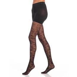 MAGIC BODYFASHION Feinstrumpfhose Damen Gr&ouml;&szlig;e L/XL schwarz