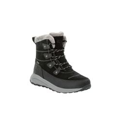 Winterboots Jack Wolfskin "DROMOVENTURE TEX HIGH W", Damen, Gr. 39,5, phantom, Textil, Sportlich, Schuhe, Snowboots, Winterstiefel, Winterschuhe, wasserdicht & gefüttert