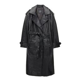 Pull&Bear Pull&Bear Mantel Damen Größe M schwarz