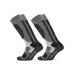 Occulto Athletic Socks 'Ski Felix' male Grey, Black size 43-46