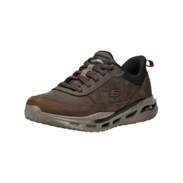 Skechers Herren Sneaker "Skechers Sneaker Leder", Gr. 47,5chocolate, Leder, Schuhe