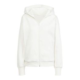 adidas Sportswear Athletic Zip-Up Hoodie 'ALL SZN' female White size XL