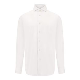 Boggi Milano Button Up Shirt male White size 43