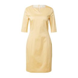 s.Oliver BLACK LABEL Kleid Damen Größe 36 hellgelb Winterkleid