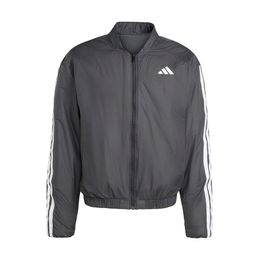 adidas Sportswear Sportjacke 'ESS' Herren Größe M schwarz / weiß