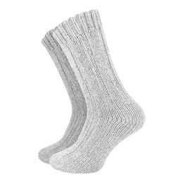 Cotton Prime Socken Damen Gr&ouml;&szlig;e 35/38 grau / hellgrau