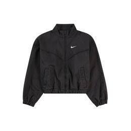 Nike Sportswear Jacke 'STAR' Mädchen Größe 122/128 schwarz / weiß