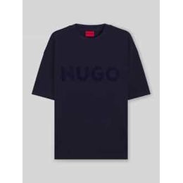 Hugo Oversized T-Shirt aus reiner Baumwolle Modell 'DINKEE'