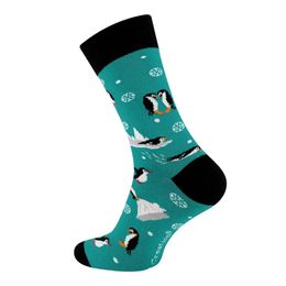 Vincent Creation Socken Damen Gr&ouml;&szlig;e 36/40 hellgrau / petrol / schwarz / wei&szlig;