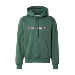 Carhartt Work In Progress Carhartt WIP Sweatshirt Herren Gr&ouml;&szlig;e M gr&uuml;n / lavendel