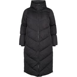 ZIZZI Wintermantel 'CANORDIC' Damen Gr&ouml;&szlig;e XL/XXL schwarz