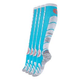 Stark Soul&reg; Stark Soul Sportsocken Damen Gr&ouml;&szlig;e 35/38 neonblau / dunkelgrau / graumeliert / feuerrot