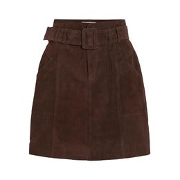 ROUGE EDIT Rock Damen Größe 34 dunkelbraun