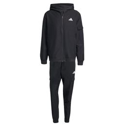 adidas Sportswear Tracksuit male Black size S