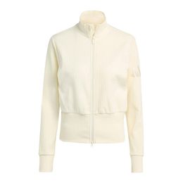 adidas Sportswear Sportsweatjacke 'ALL SZN' Damen Gr&ouml;&szlig;e XL beige / wei&szlig;