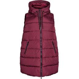 ZIZZI Weste 'Rylie' Damen Gr&ouml;&szlig;e 7XL/8XL bordeaux