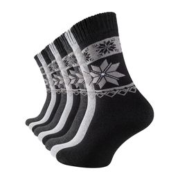Cotton Prime Socken Herren Größe 39/42 hellgrau / dunkelgrau / schwarz