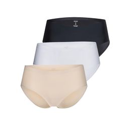 Yenita Slip 'Invisible' Damen Gr&ouml;&szlig;e L hellbeige / schwarz / wei&szlig;