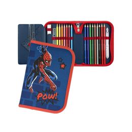 Federtasche gef&uuml;llt | MARVEL Spider-Man | Kinder Federmappe | Schule | Gr.: onesize
