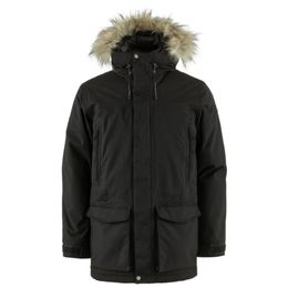 Fjällräven FJÄLLRÄVEN Freizeitmantel in schwarz | Gr.: L