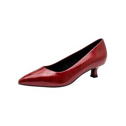 Marco Tozzi Pumps in DK.RED PAT. | Gr.: 39