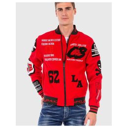Cipo & Baxx Cipo & Baxx Jacke in RED | Gr.: S