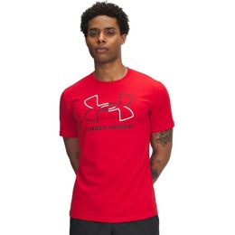 Under Armour Sportshirt "Gl Foundation Update T-Shirt" in Rot | Gr.: XS