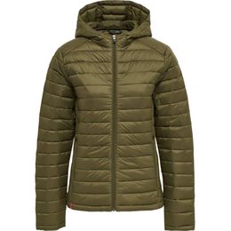 Hummel Reißverschluss Jacke Hmlred Damen in DARK OLIVE | Gr.: XS