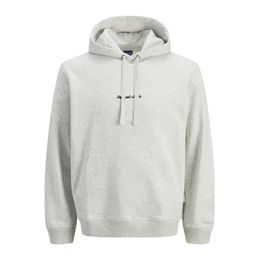 Jack & Jones Jack & Jones Sweatshirt / Hoodie Norrebro in Hellgrau | Gr.: XL