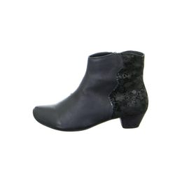 Think! Leder-Stiefeletten in Schwarz | Gr.: 38,5