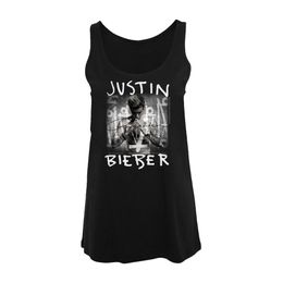 F4NT4STIC Tanktop Justin Bieber Purpose Album Cover in schwarz | Gr.: 5XL